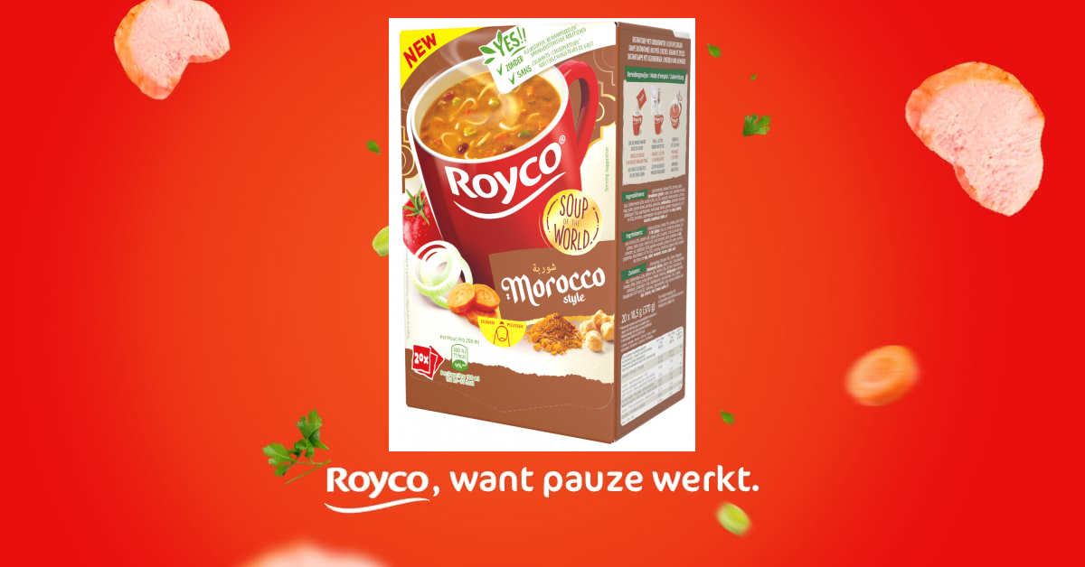 Royco Morocco Style | Royco, want pauze werkt!